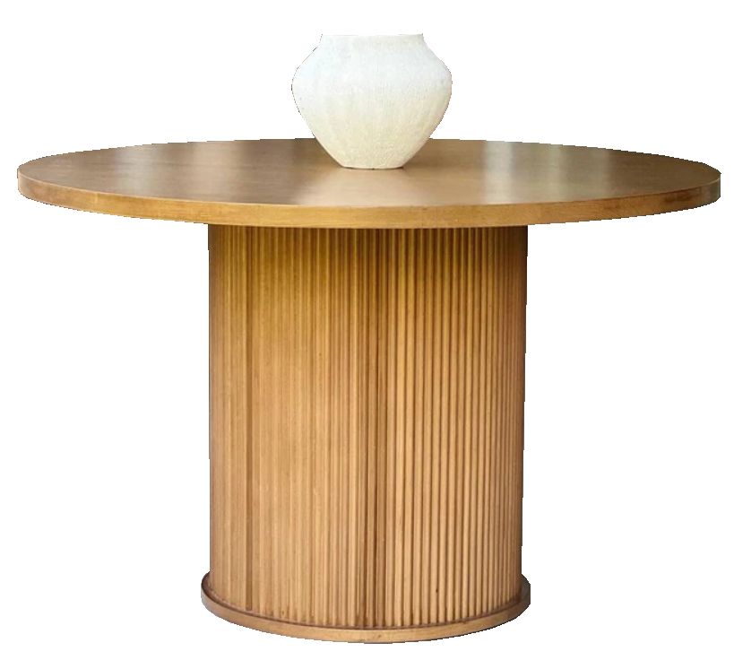 Ribbed Dining Table - Efreshli