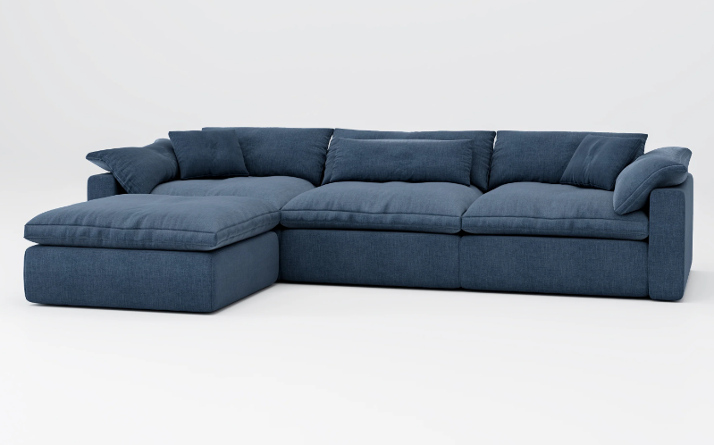Sink-down L-Shape Sofa - Efreshli
