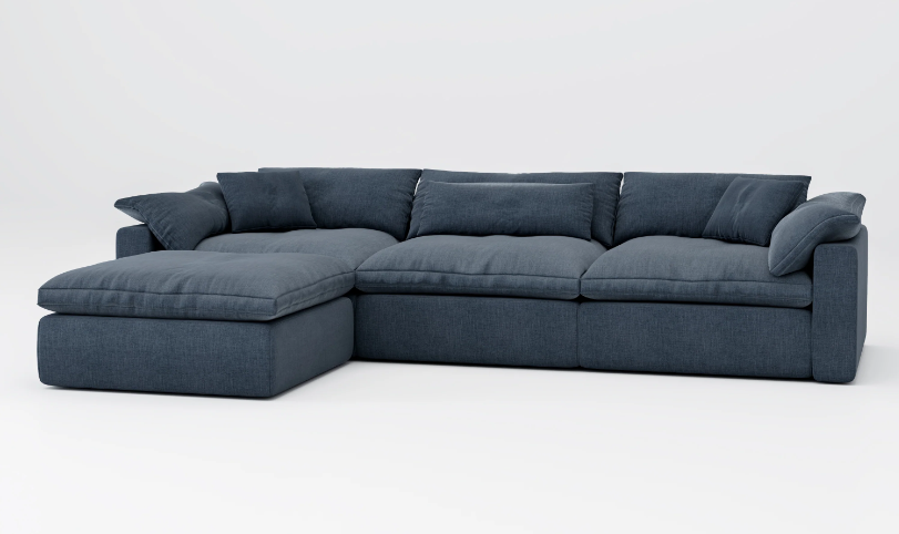 Sink-down L-Shape Sofa - Efreshli