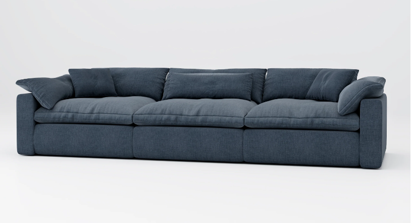 Sink-down 3 Seater Sofa - Efreshli