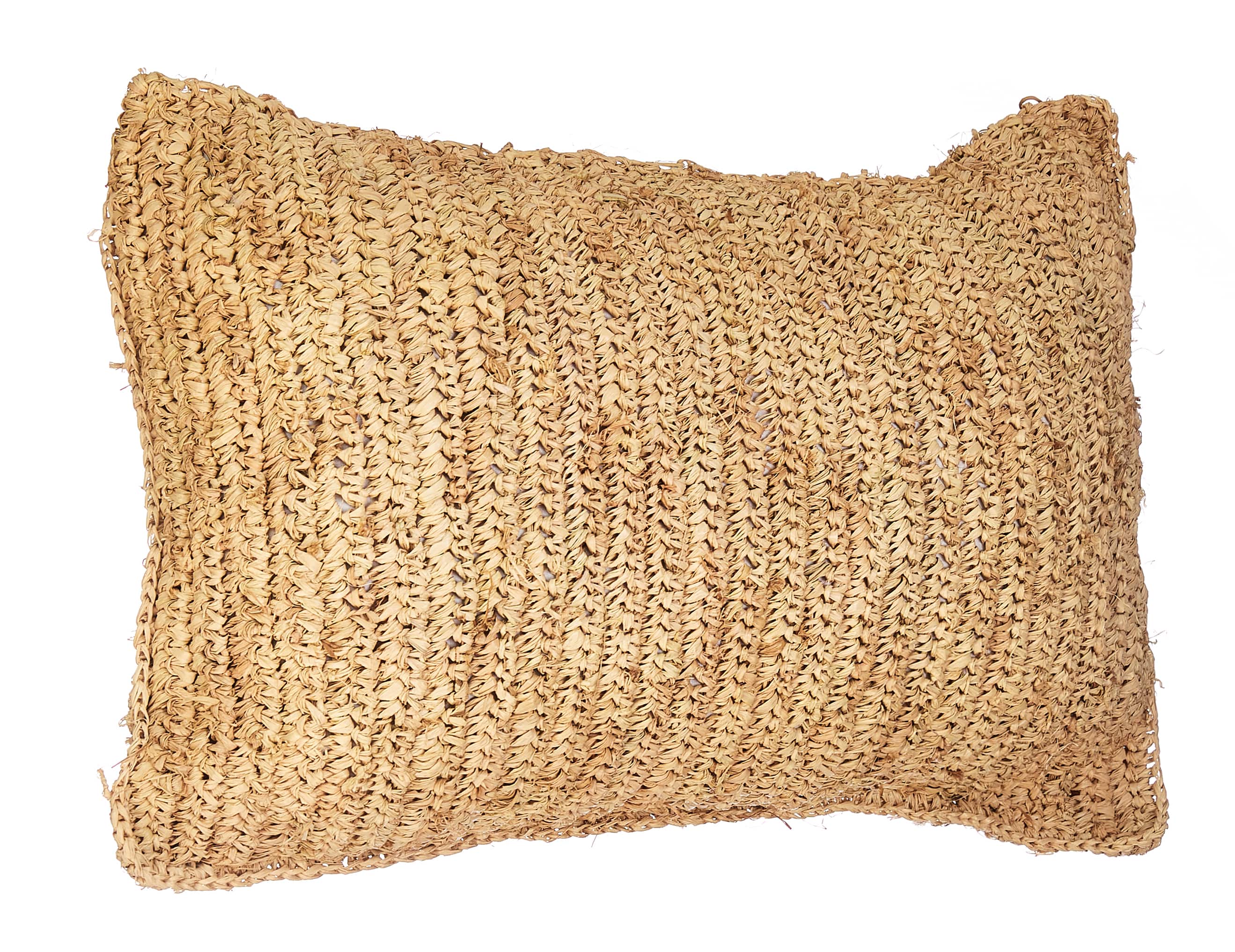 Rectangle Raffia Cushion - Efreshli