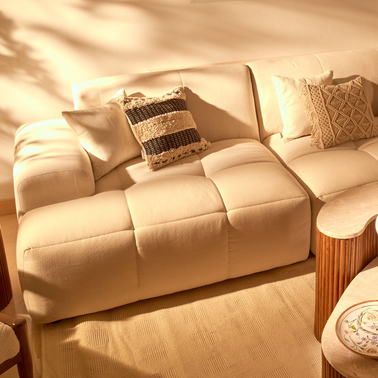 Lazy Belly L - Shape Sofa - Efreshli