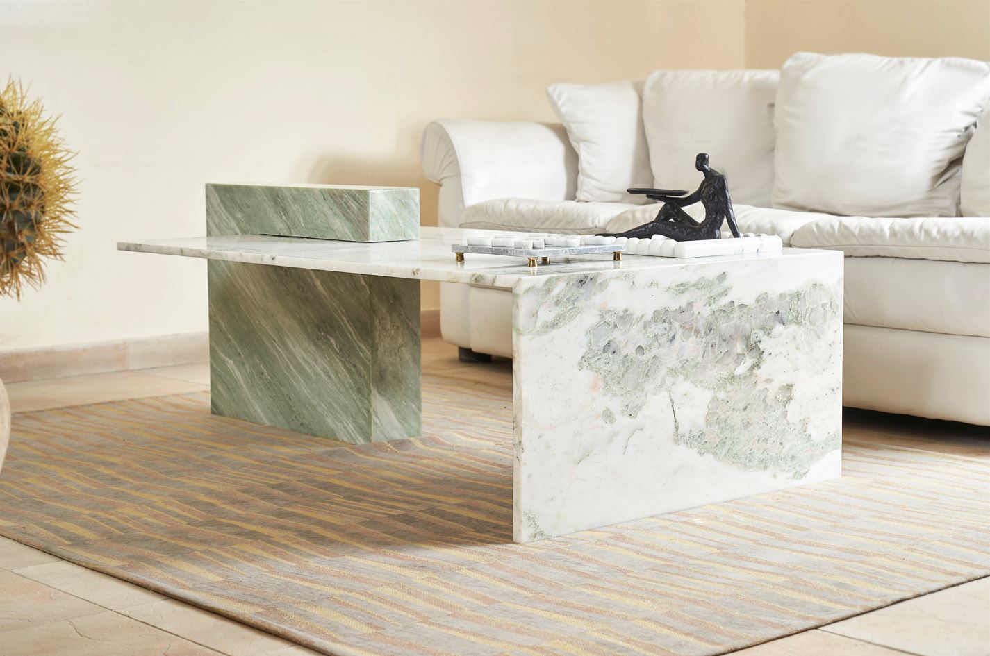 Marble coffee table - Efreshli