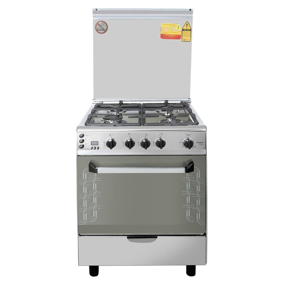 Efreshli | Fresh Plaza Digital Gas Cooker With Grill and Fan, 4 Burners ...