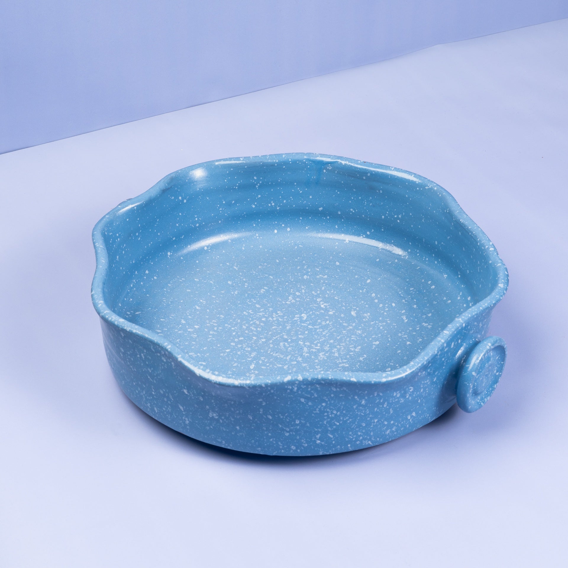 Pottery Sky Blue Tajin 30 cm - Efreshli