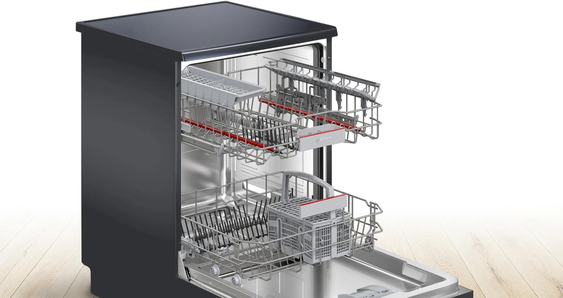 Efreshli | Bosch Series 4 Digital Dishwasher, 13 Place Settings, 6 ...