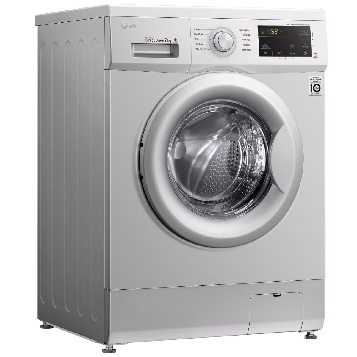 LG Front Loading Full Automatic Washing Machine With Direct Drive, 7 Kg ...