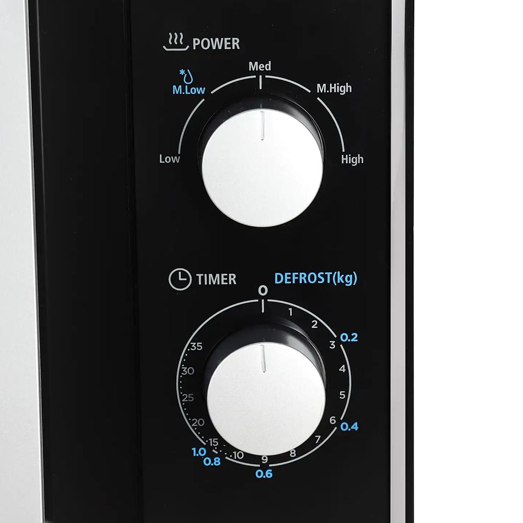 Efreshli | Castle Solo Microwave, 25 Liter, 900 Watt, Black - MW8025