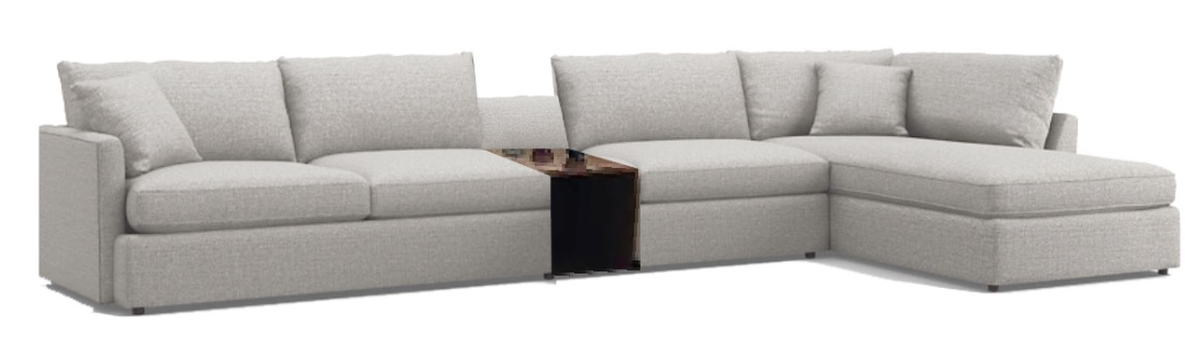 Grant Modular L-Shape Sofa With Comfortable Cushions - Efreshli