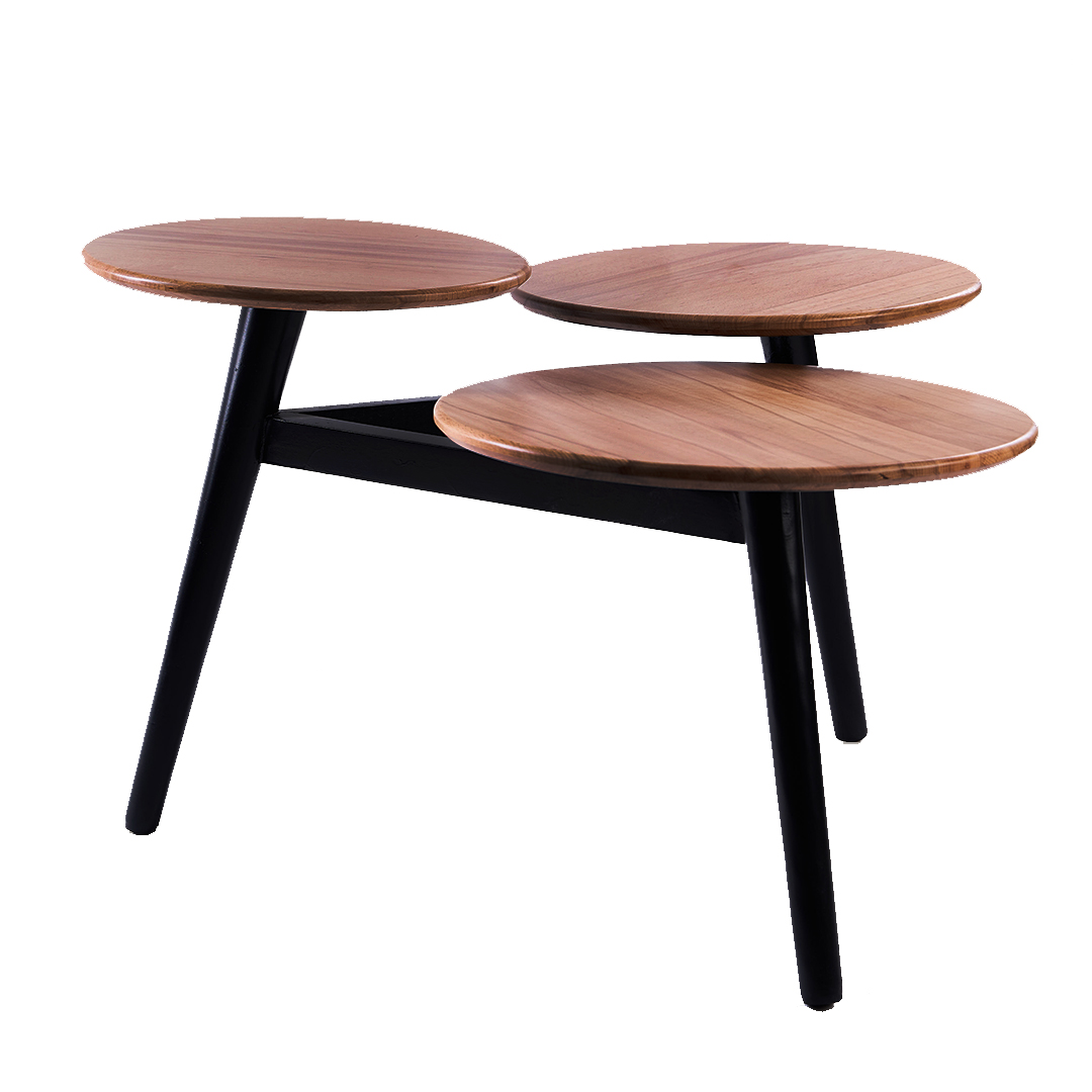 Trippy Coffee Table - All Natural Beech Wood - Efreshli