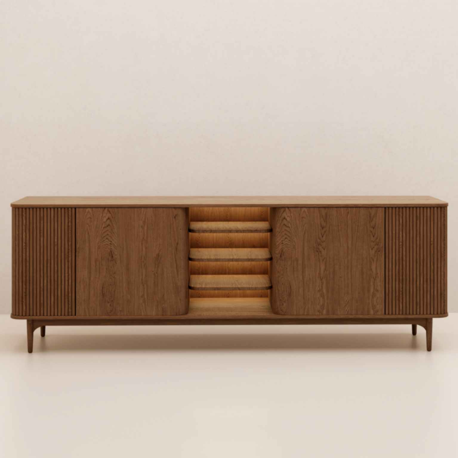 Pearl Wooden Buffet - Efreshli