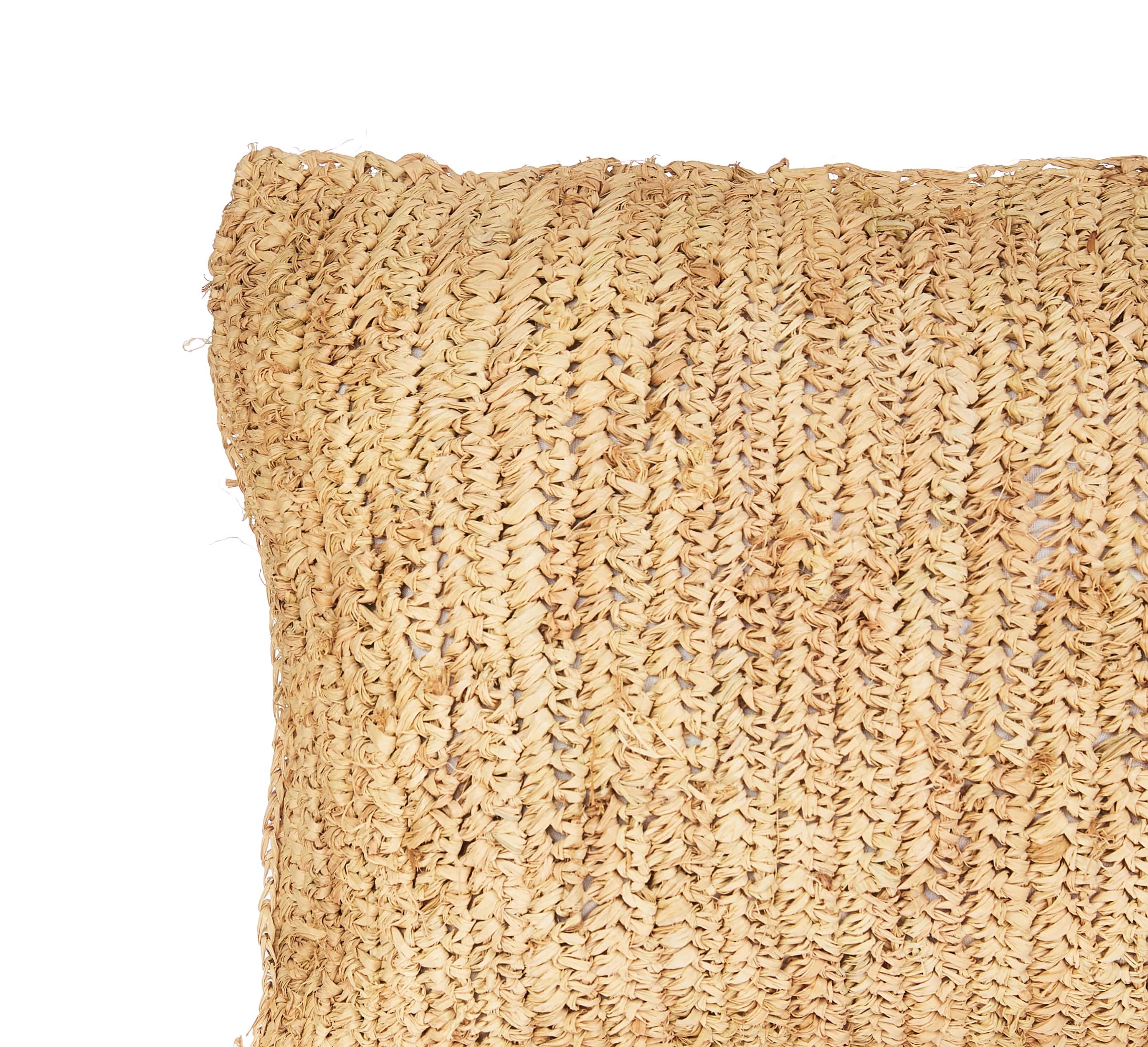 Rectangle Raffia Cushion - Efreshli