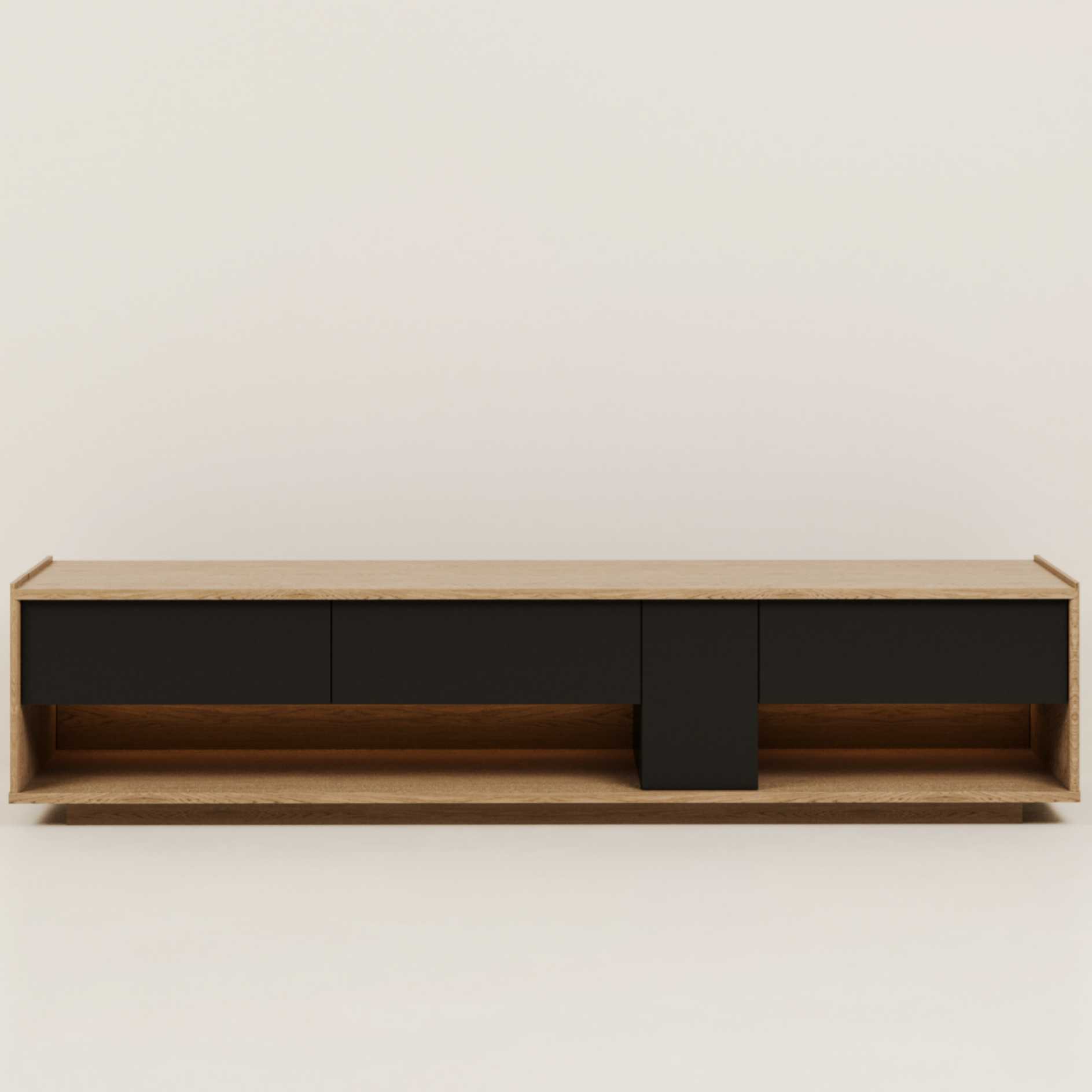 Rina TV Unit | Modern Wooden Media Console - Efreshli