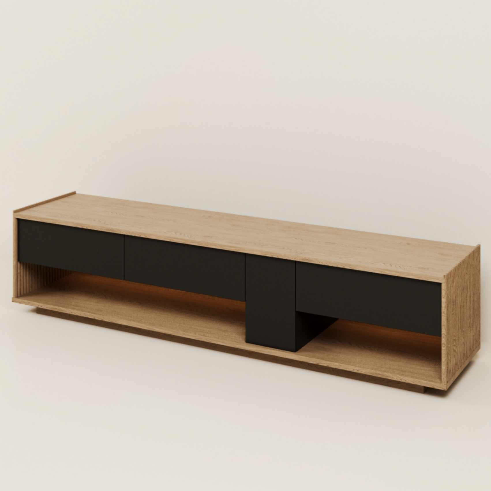 Rina TV Unit | Modern Wooden Media Console - Efreshli