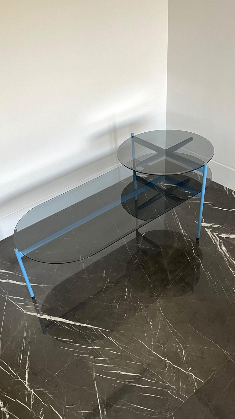 Stainless Steel Coffee Table - 015 - Efreshli