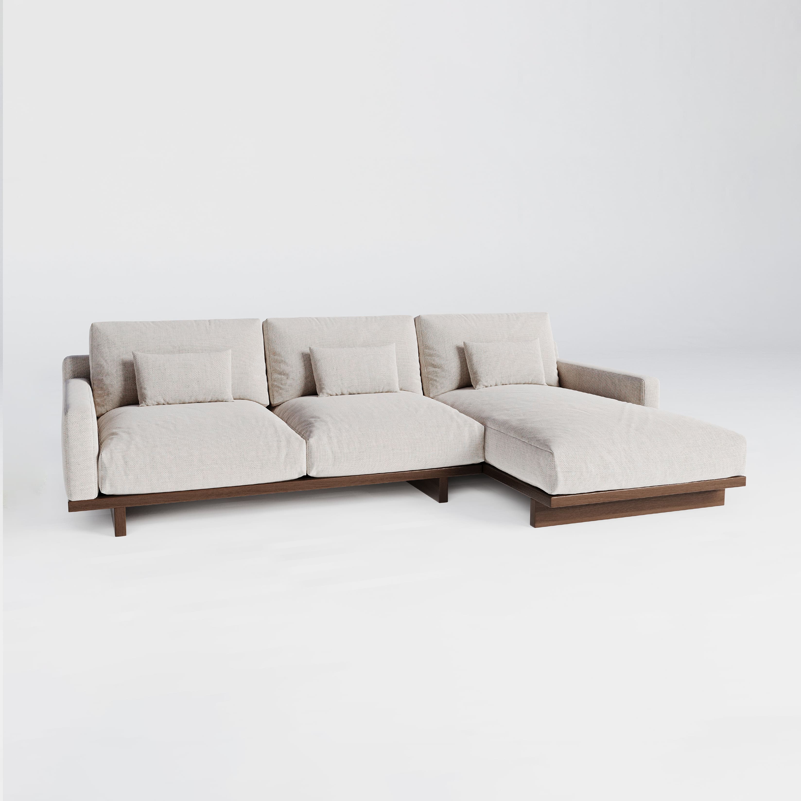 The Frank One L - Shape Sofa - Efreshli