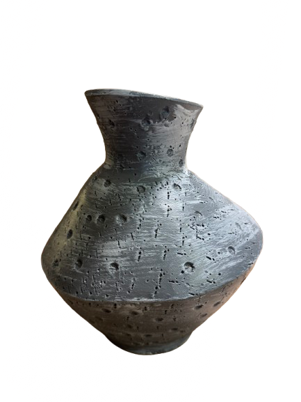 Yulia Pottery Vase – Asymmetrical Artistic Form - Efreshli