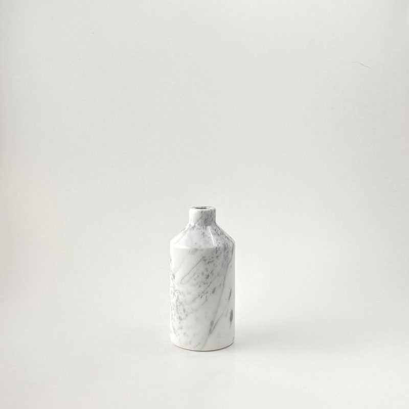 Short Neck Marble Vase Small - Efreshli