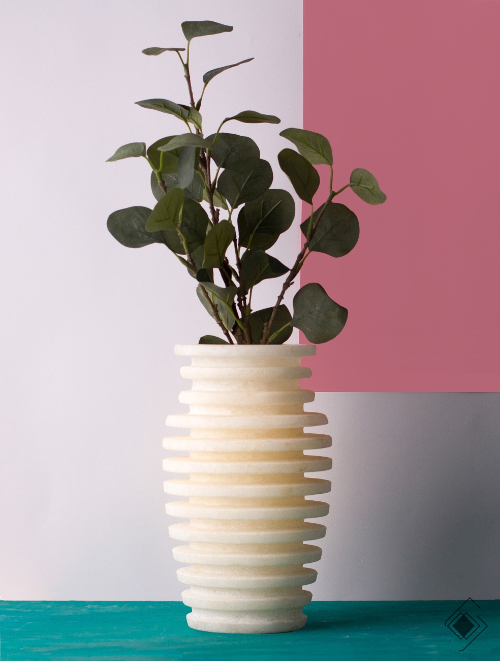 Layered Alabaster Vase - Efreshli