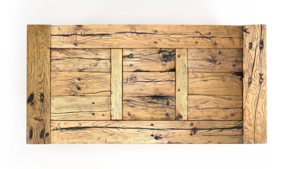 Reclaimed Oak Dining Table - Efreshli