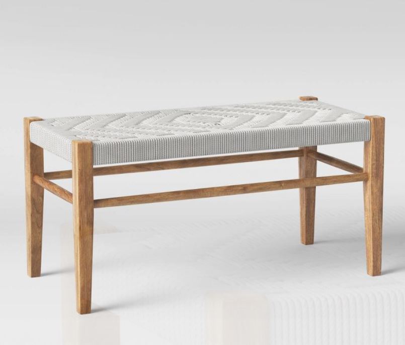 Woven Bench - Efreshli