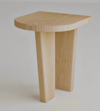 Efreshli | Ramona Side Table In Beech - Natural Wood Color