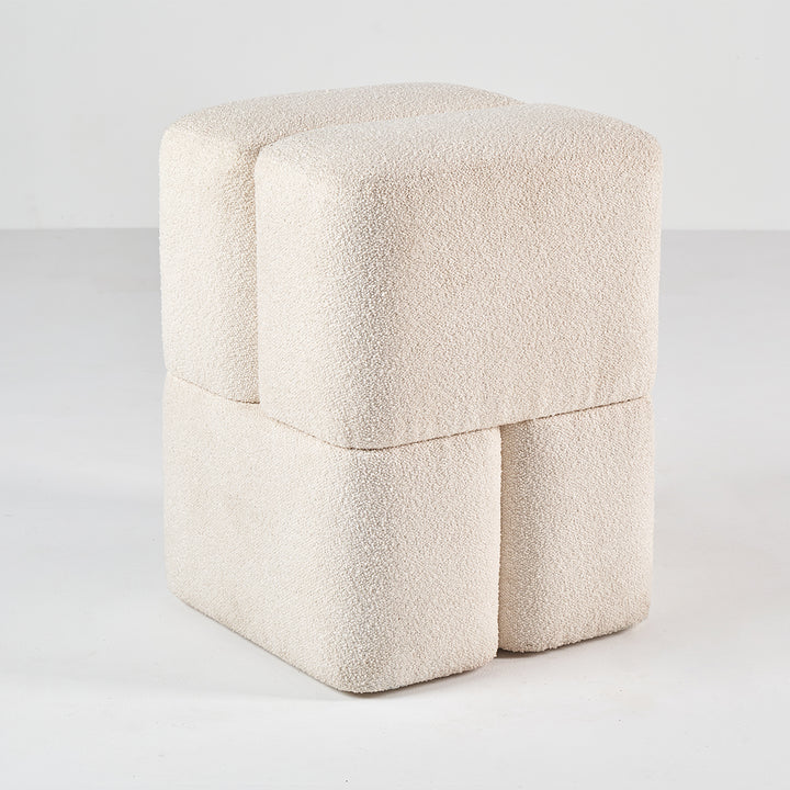 Efreshli | Rontal- Side Table/ Pouf (box)