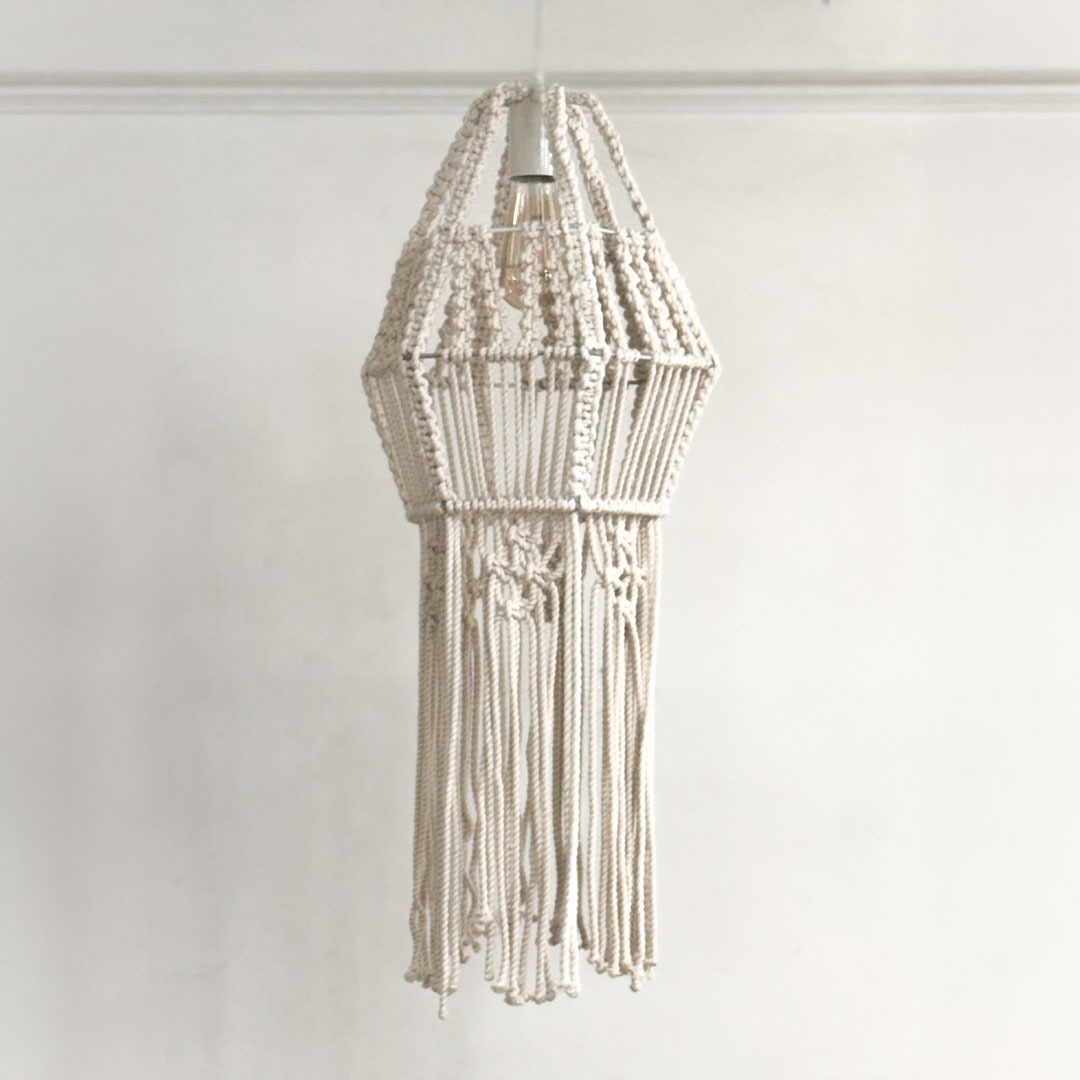 Ramadan ceiling lamp rmcl-02 - Macrame - Efreshli