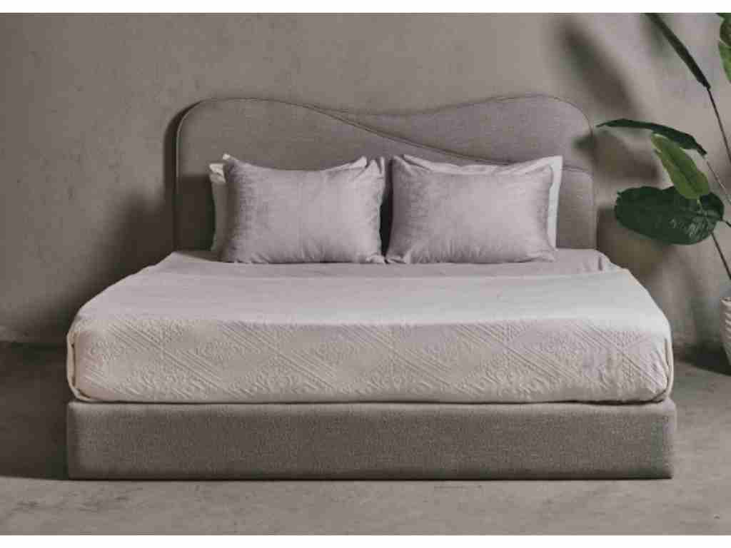 Wave Bed Fully Upholstered - Efreshli