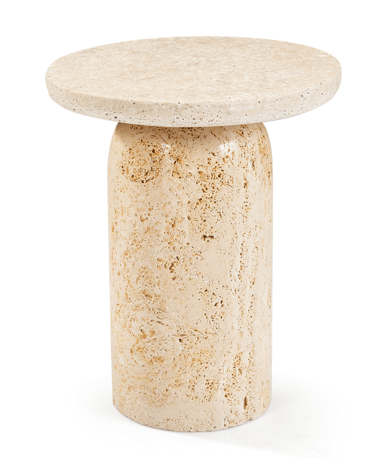 Pillar Marble Side Table - Efreshli