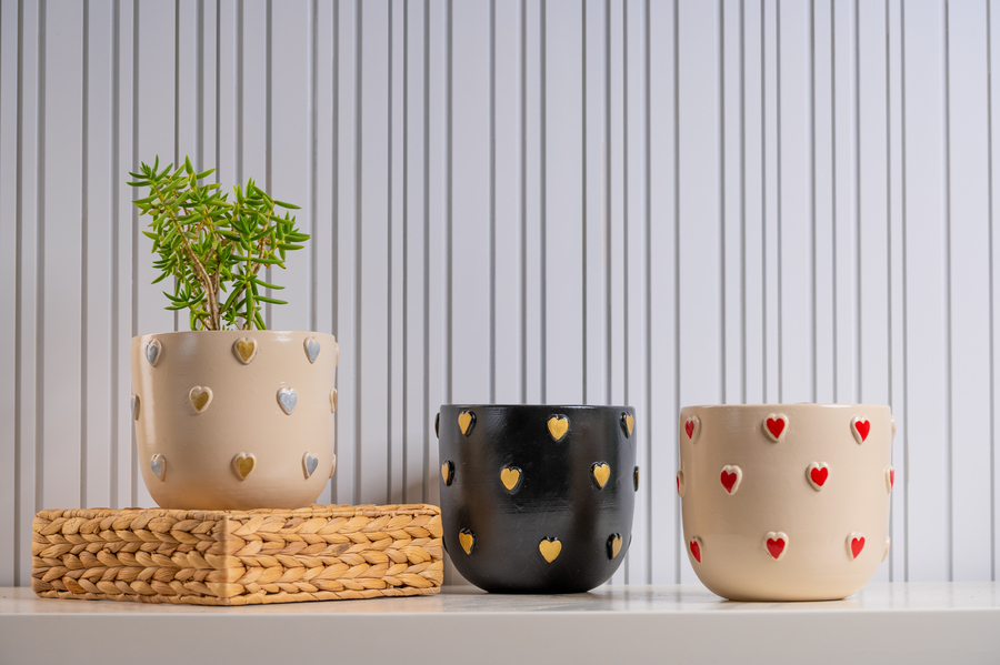 The Heart Pot 3 pieces Set - Efreshli