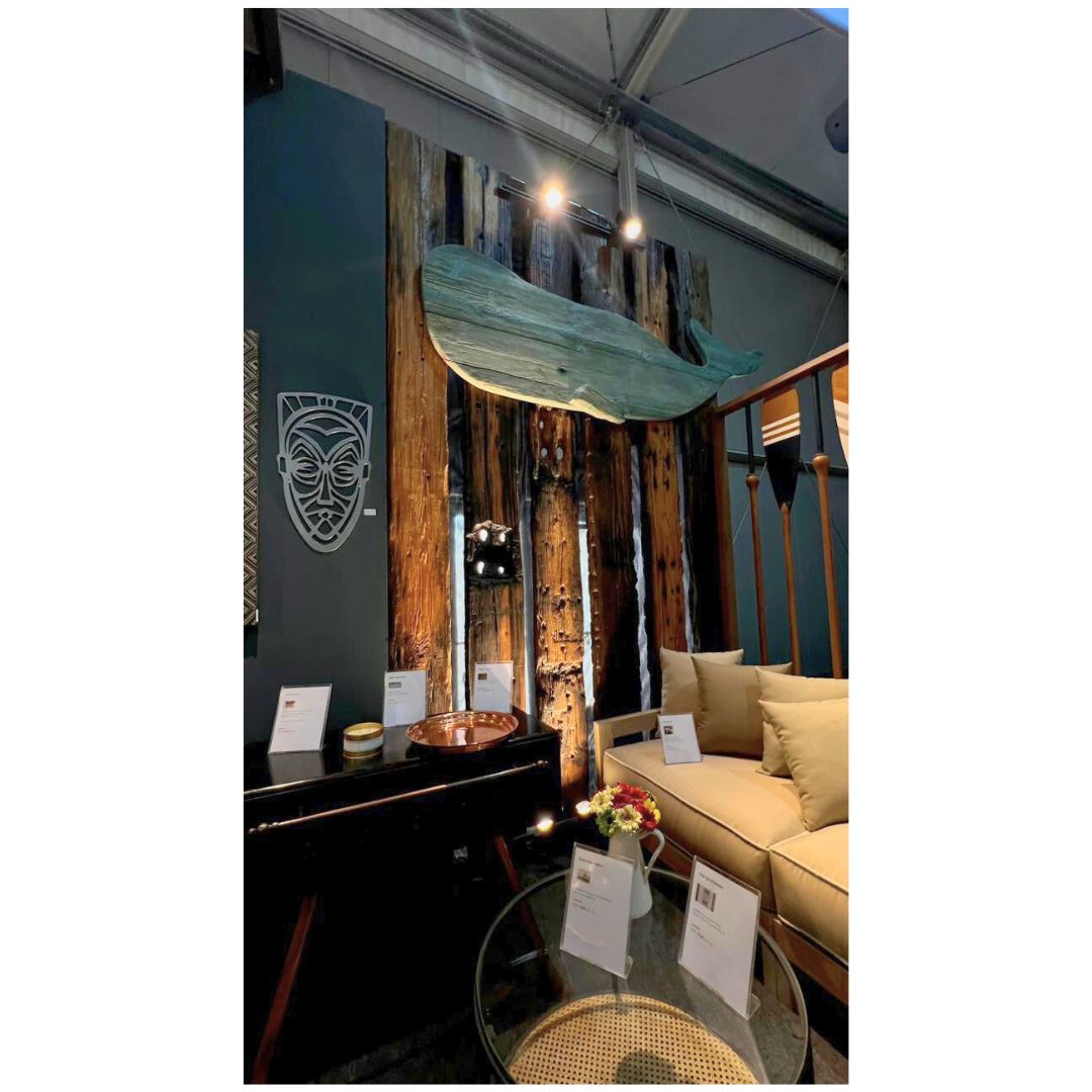 Railway Partition In Pitch Pine Wood - Efreshli