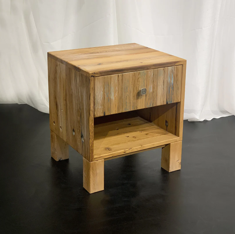 Reclaimed Bed Sidetable - Efreshli