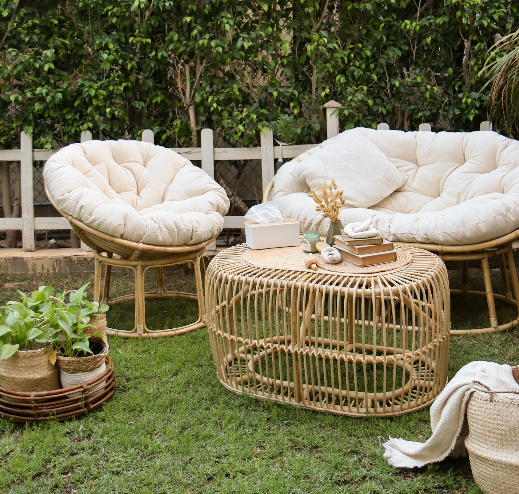 Papasan Outdoor Set - Efreshli