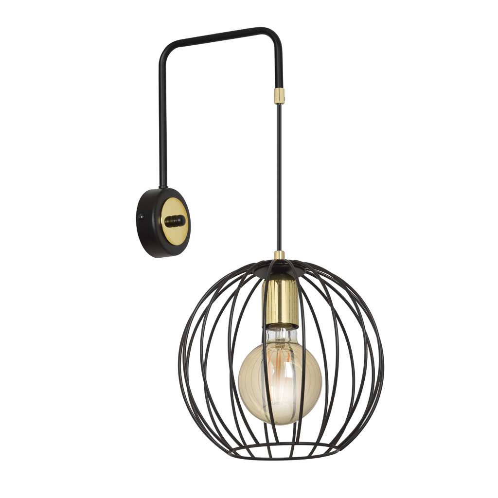 Wall Lamp - Black & Gold - YLS.YL397 - Efreshli