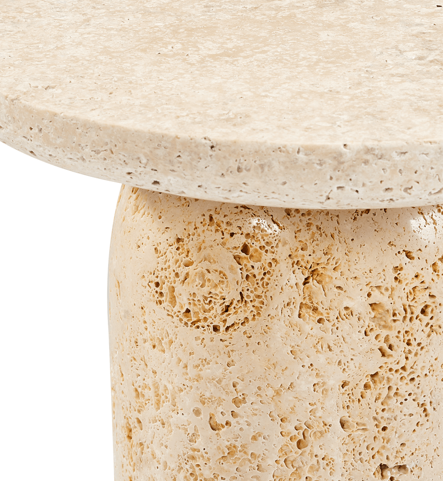 Pillar Marble Side Table - Efreshli