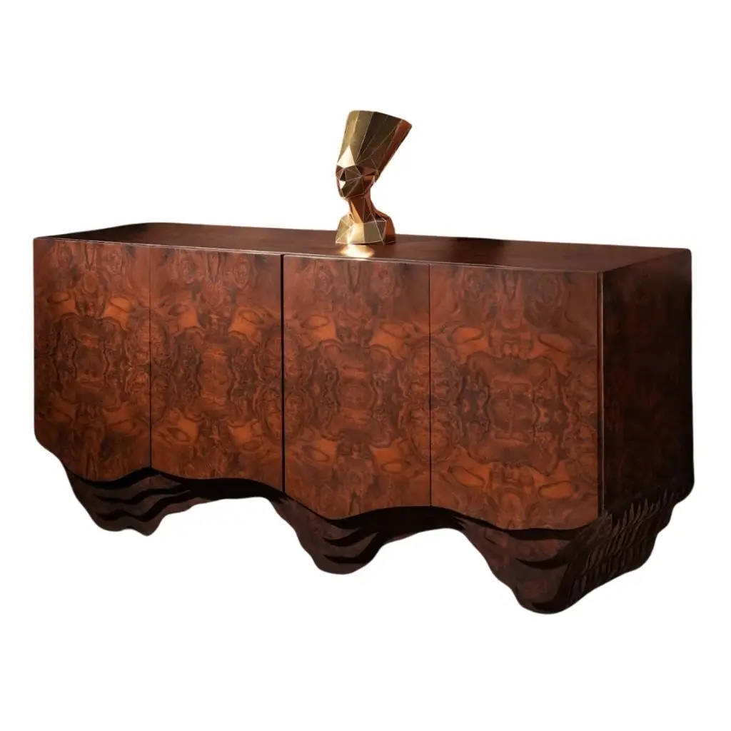 Walnut Wave Buffet - Efreshli