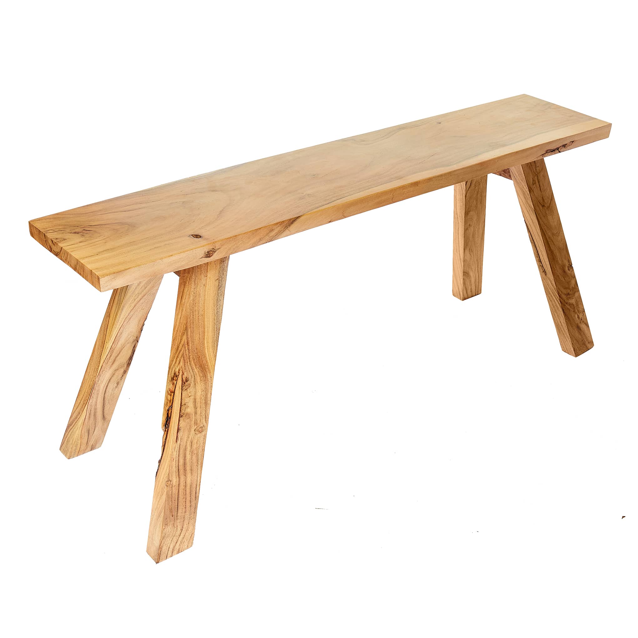Meilleur Solid Acacia Wood Bench – Durable and Natural Finish - Efreshli