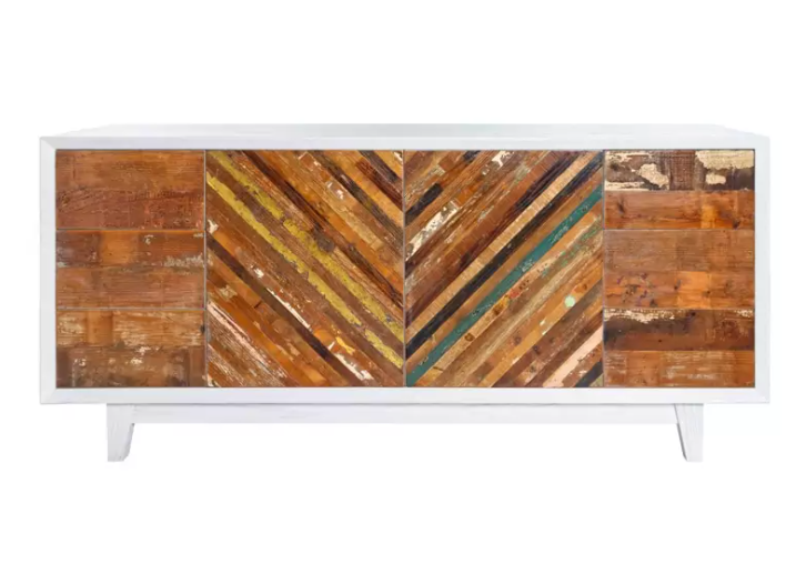 Reclaimed herringbone Buffet - Efreshli