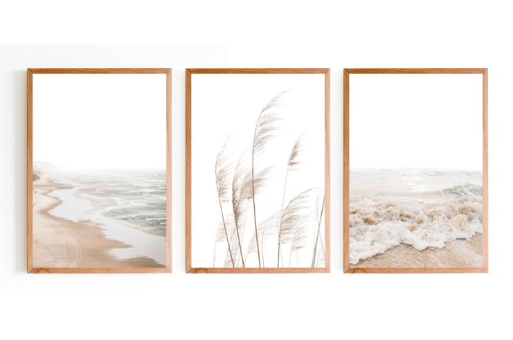 Efreshli | Beach Neutral Coastal Prints