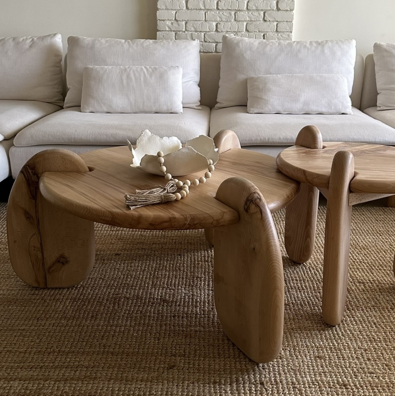 Trappezzi wooden coffee table - Efreshli
